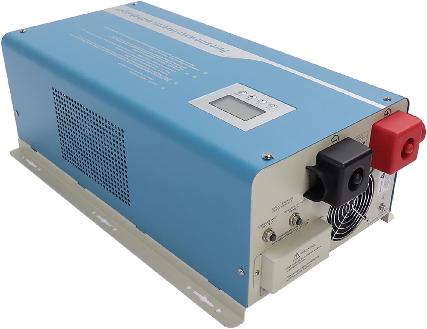 5000W Dual MCU Smart Design Pure Sine Inverter Digital LCD Suitable for ...