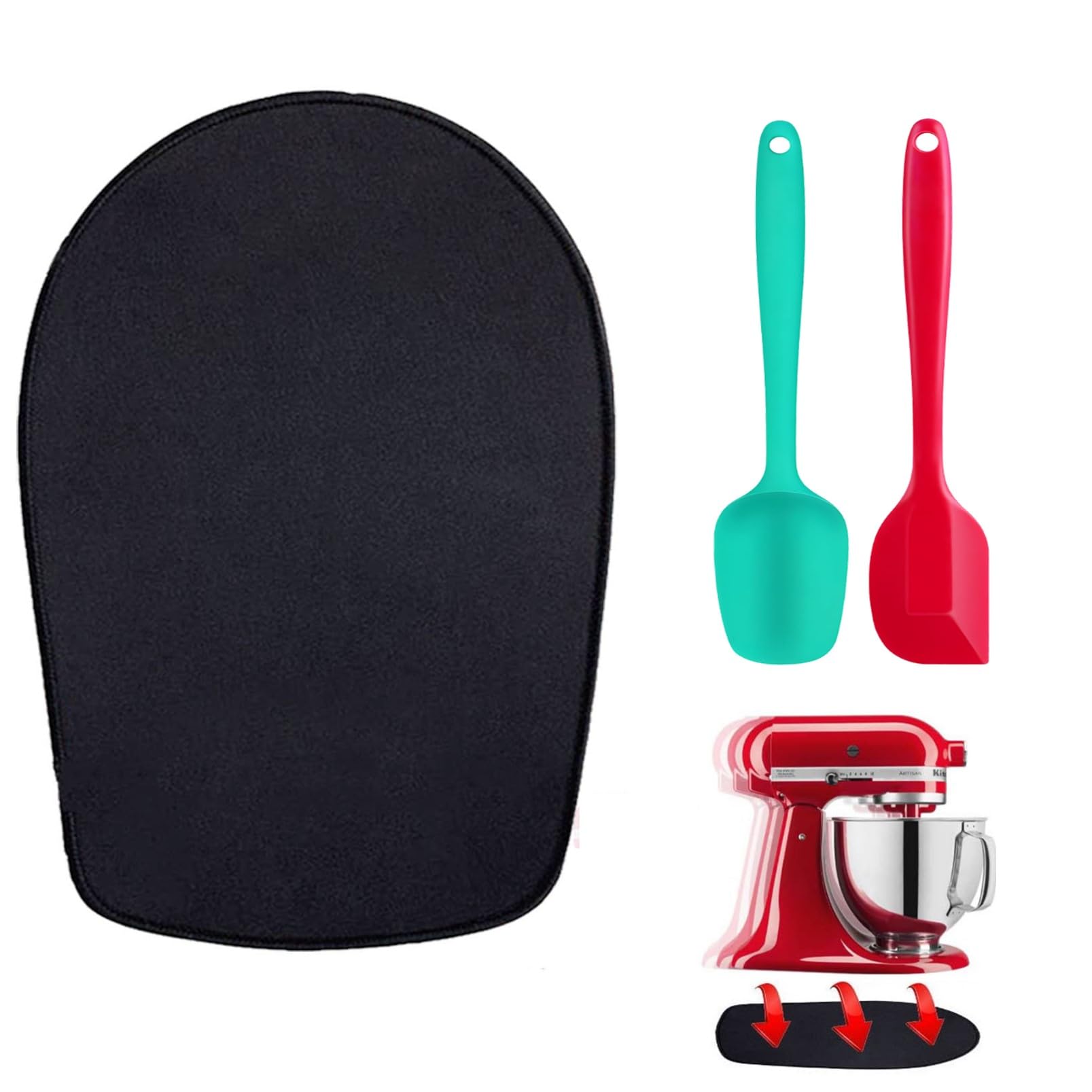 Amazon.com: Oudizz Mixer Mover Sliding Mats for Kitchen aid Stand Mixer ...