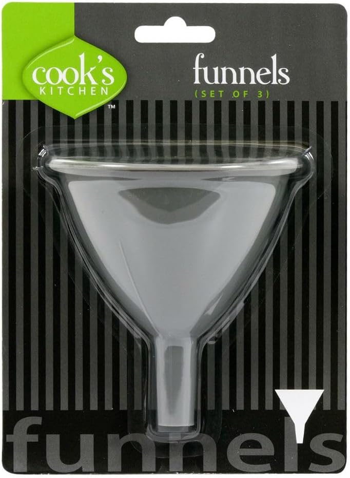 Amazon.com: Cook's Kitchen Funnels, 3-Pack : Home & Kitchen