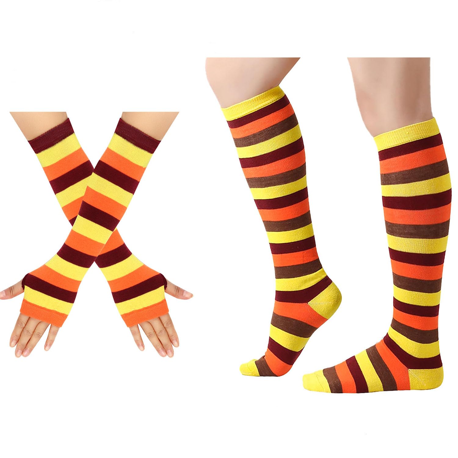 Amazon.com: LKQBBSZ Turkey Socks for Thanksgiving Running Socks Arm ...
