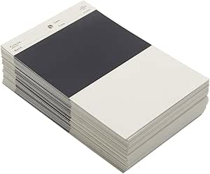 Amazon.com: BAOSHISHAN 100pcs Relative Hiding Power Test Card Black and ...