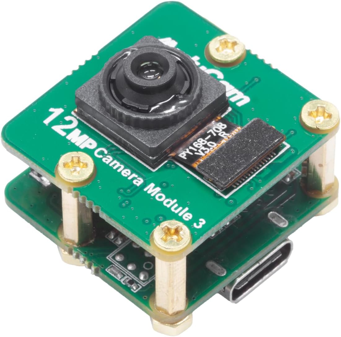 Amazon.com: Arducam for Raspberry Pi USB Camera Module 3, IMX708 12MP ...