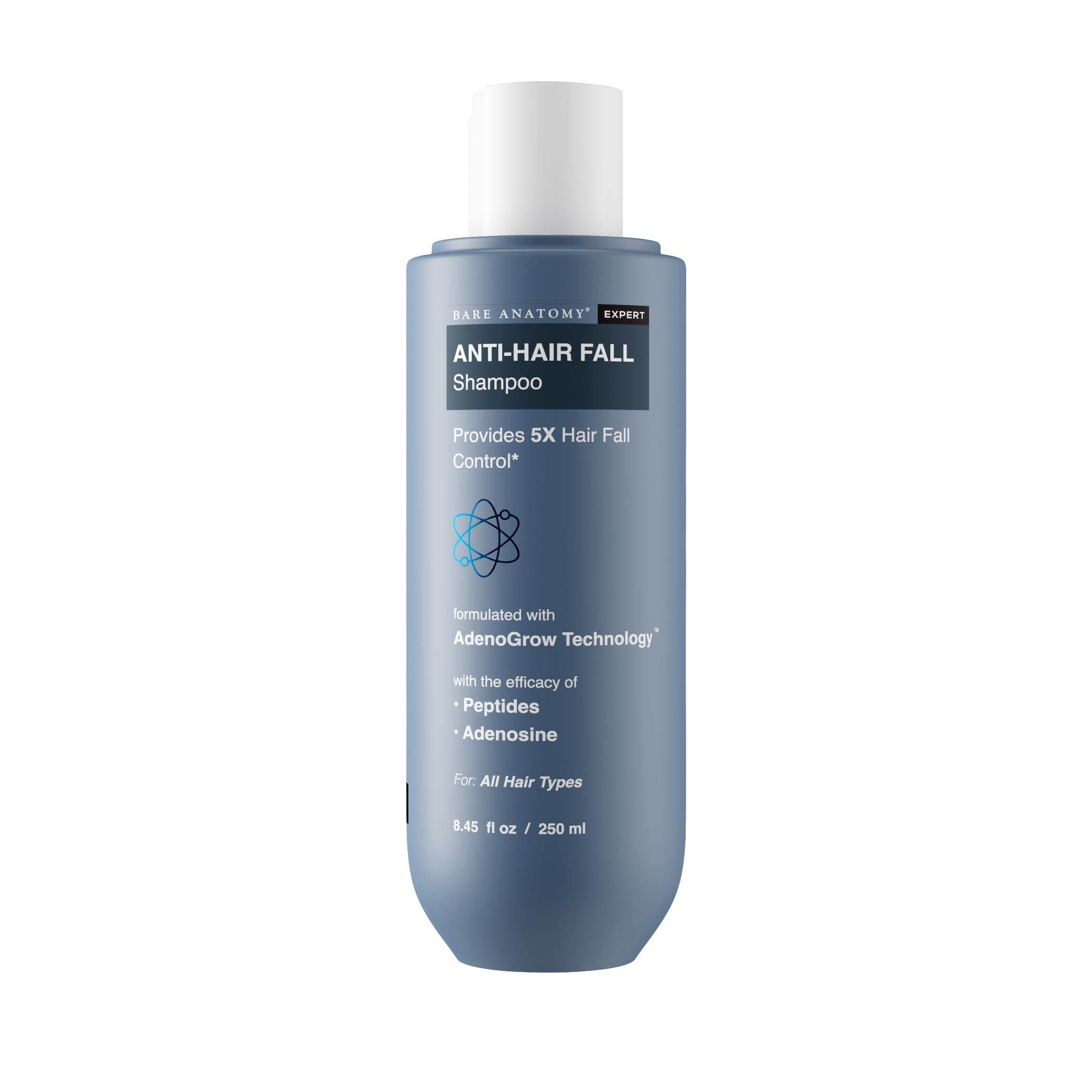 Amazon.com : Bare Anatomy Anti-Hair Fall Shampoo | Provides 5X Hair Fall Control Suitable for ...