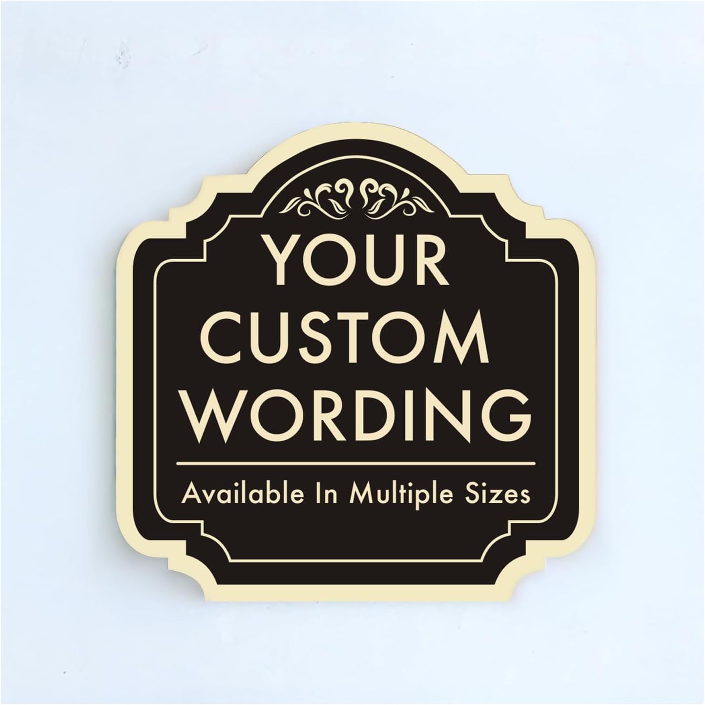 Amazon.com : Custom Decorative Outdoor Metal Signs, Personalized ...