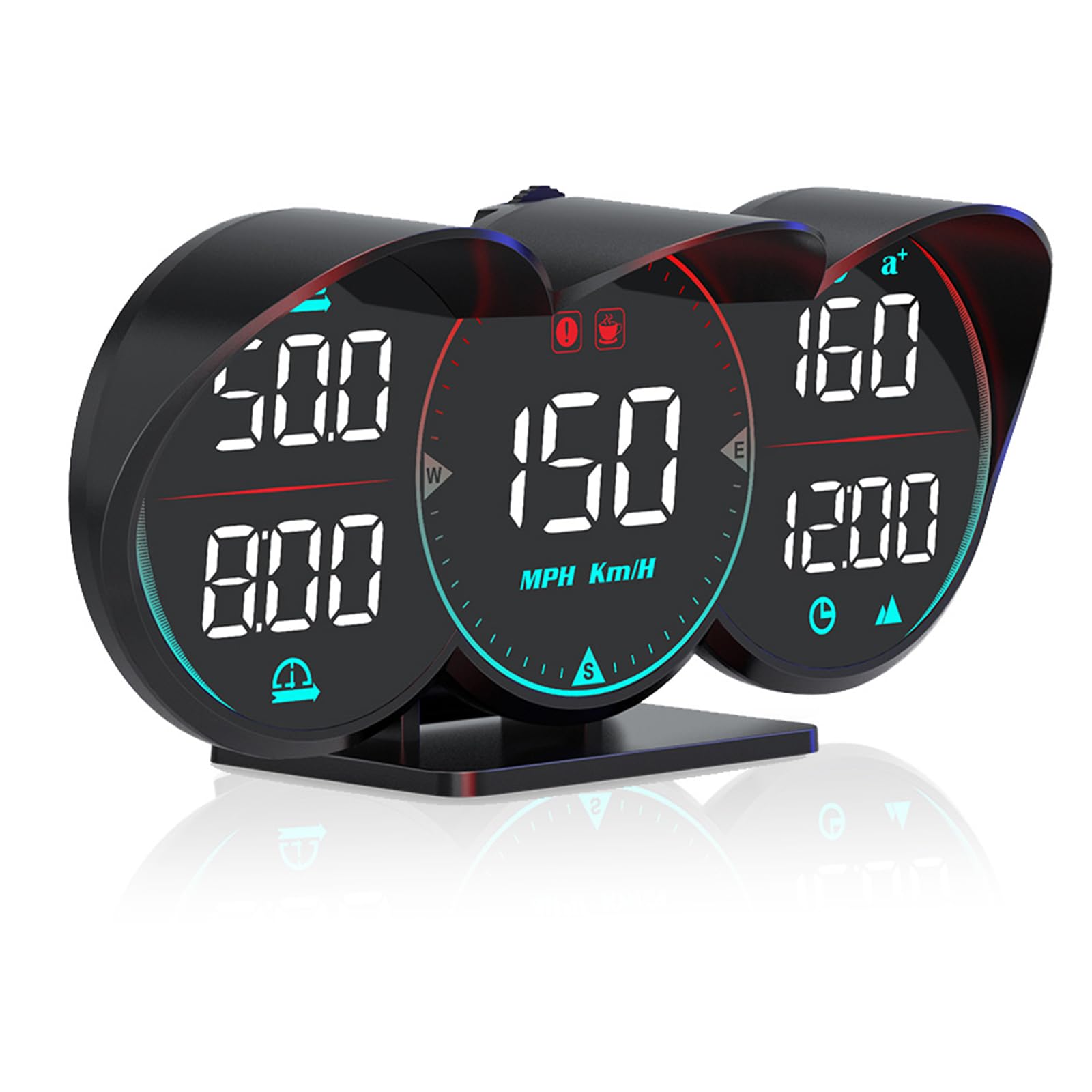 Snapklik.com : Geloo Digital GPS Speedometer Universal Car HUD Head Up ...