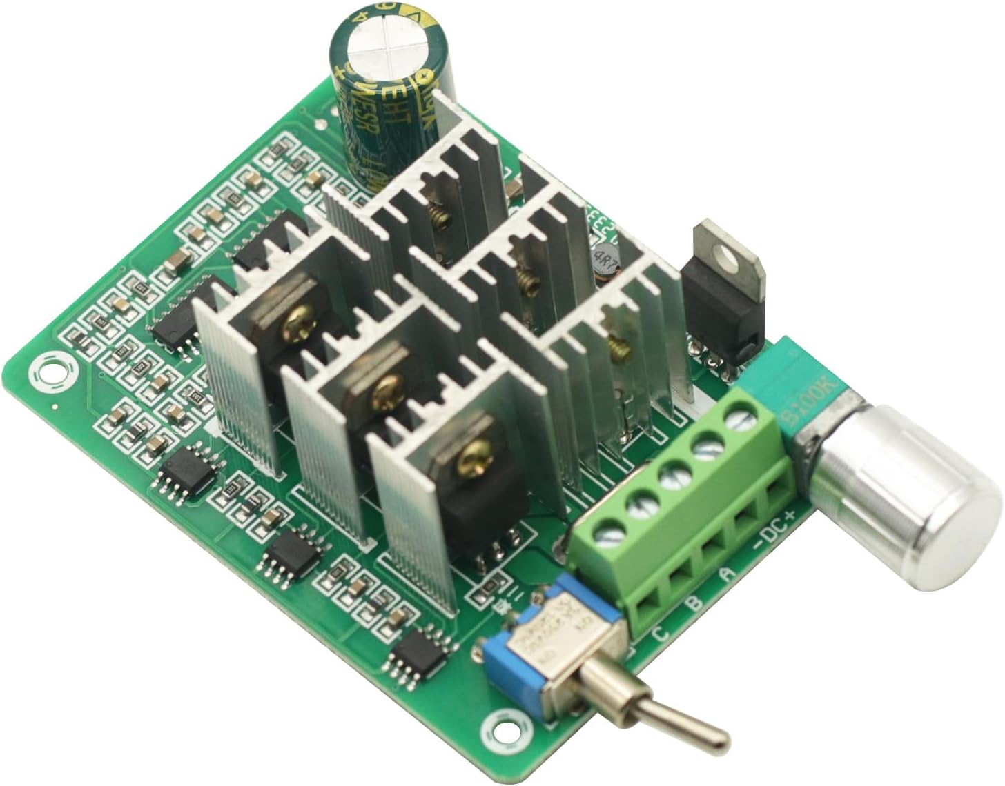 BLDC Motor 15A Three-Phase Sensorless Brushless Motor Speed Controller ...