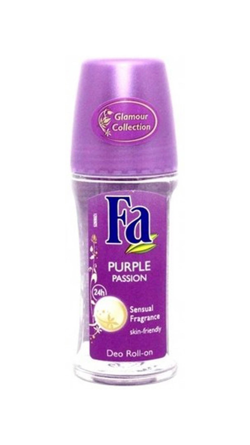 Amazon.com : Fa Deodorant Roll-On - Purple Passion 50ml/1.7oz : Beauty ...