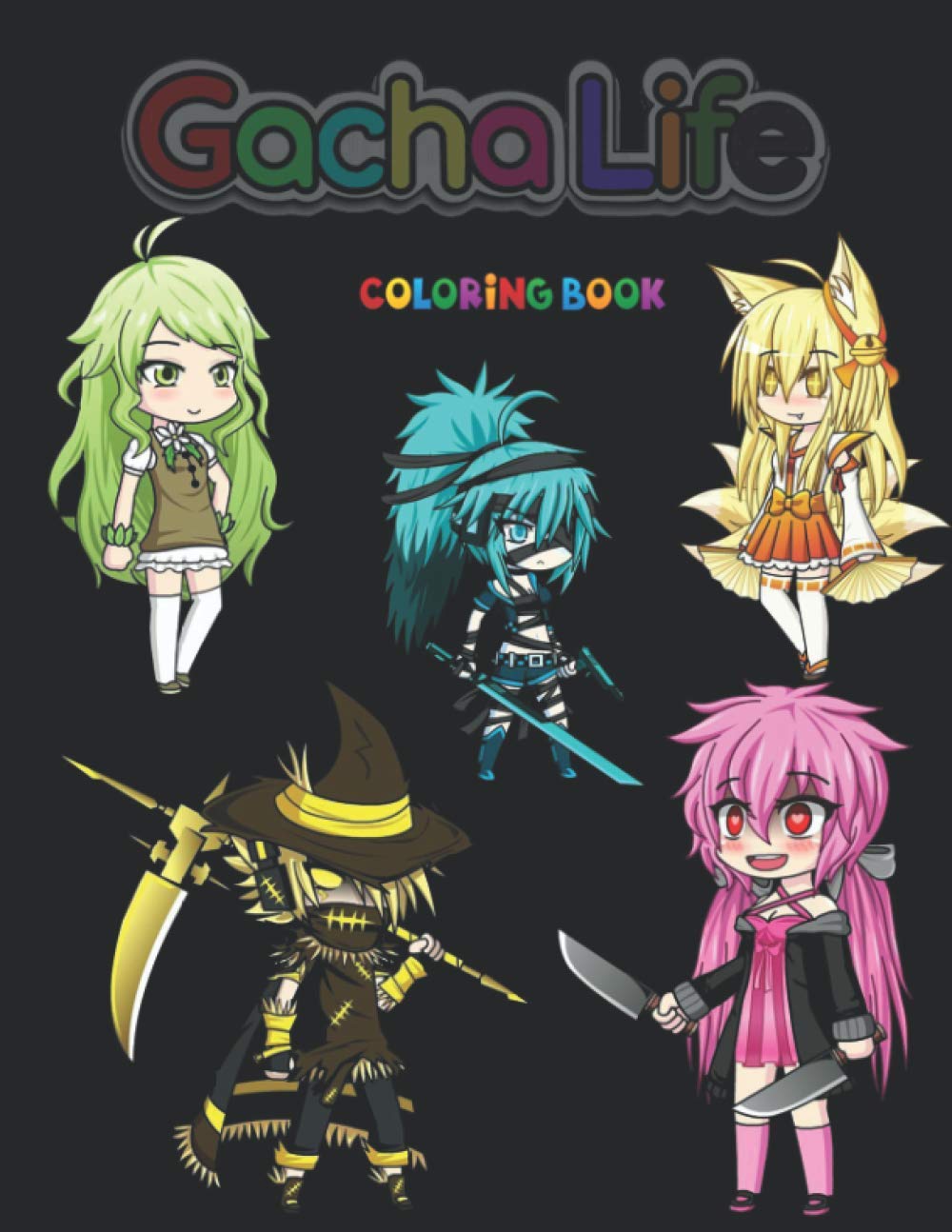 Buy Gacha Life Coloring Book: +50 High Quality Gacha Life Club ...
