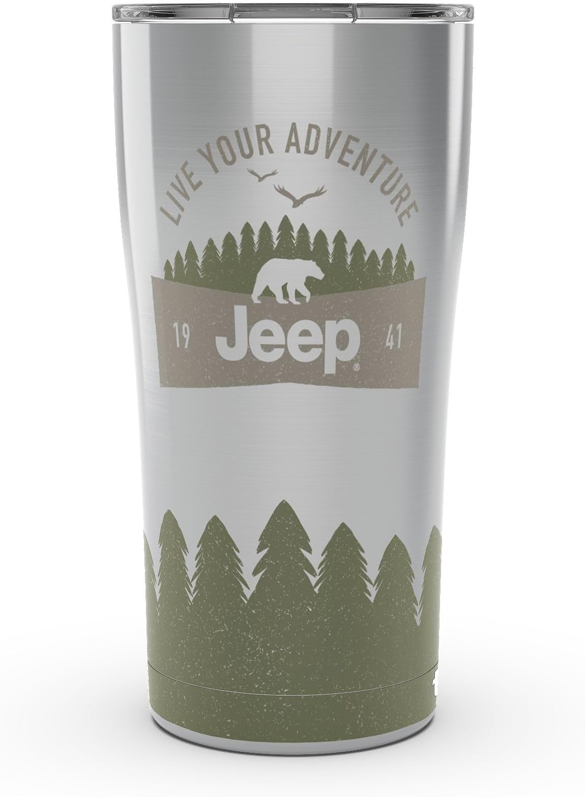 Amazon.com: Jeep Wave USA Powder Coated Camper Mug | Stainless Steel ...