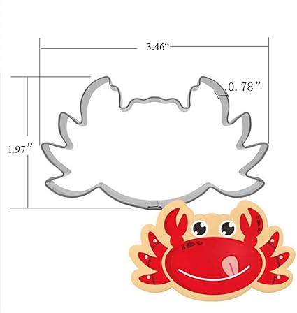Amazon.com: Crab Cookie Cutter - Food Grade Stainless Steel: Home & Kitchen