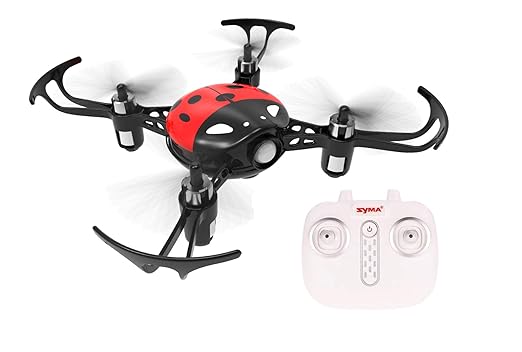 Toy House Syma Ladybug Auto Hover Function 2.4GHz 4Ch Remote Control ...