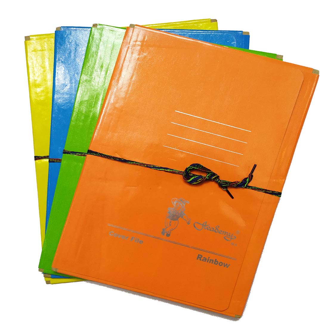 CRAFTWAFT Academy Rainbow Gloss Cover File (Thick Paper Board) (6 ...