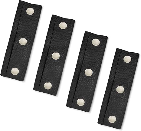 Modixun 4 Pcs Handbag Handle Leather Wrap Cover, Purse Wallet Handle ...