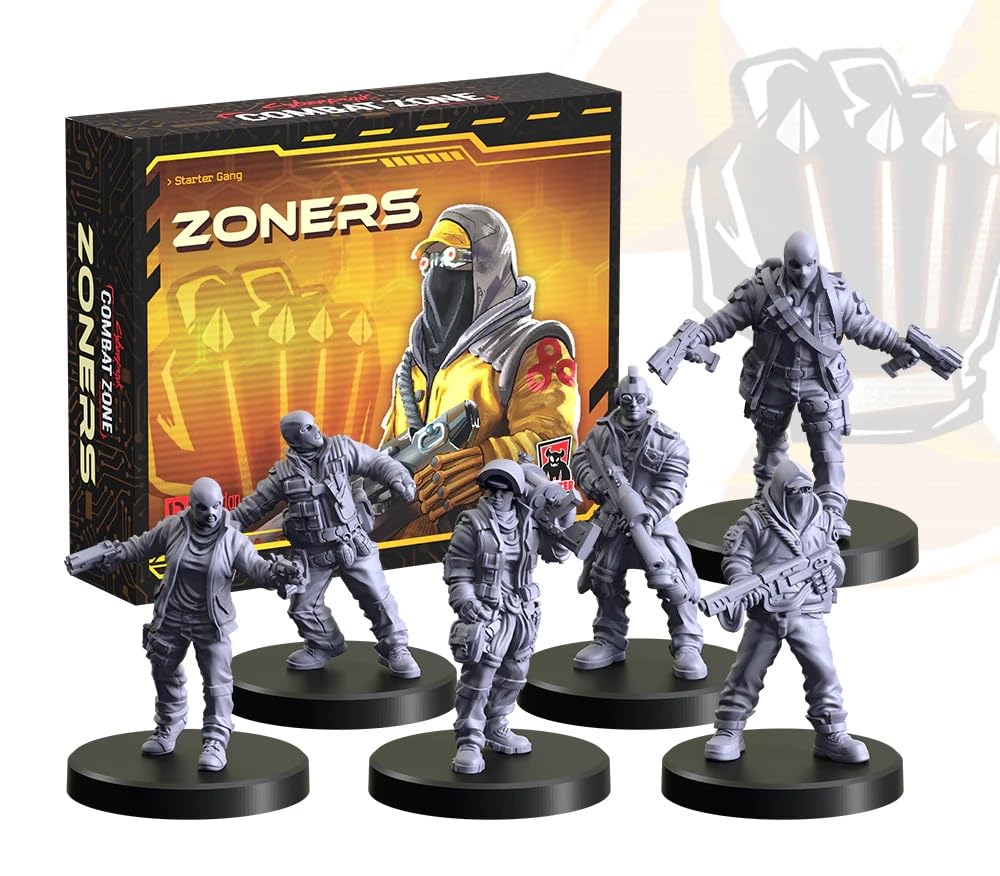Amazon.com: Combat Zone: Zoners Starter Gang : Toys & Games