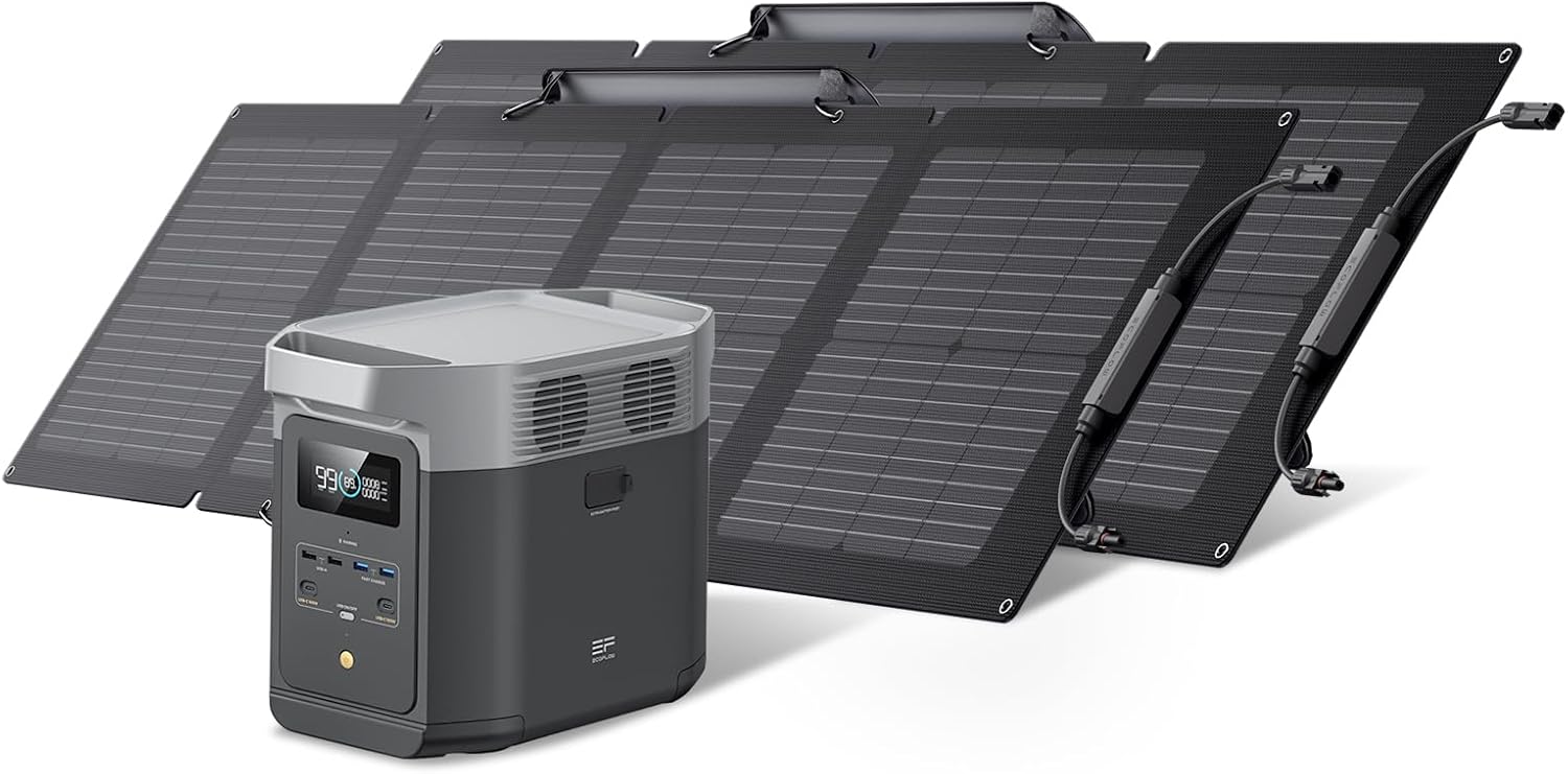 Amazon.com: EF ECOFLOW DELTA 2 - Generadores solares, estación de ...