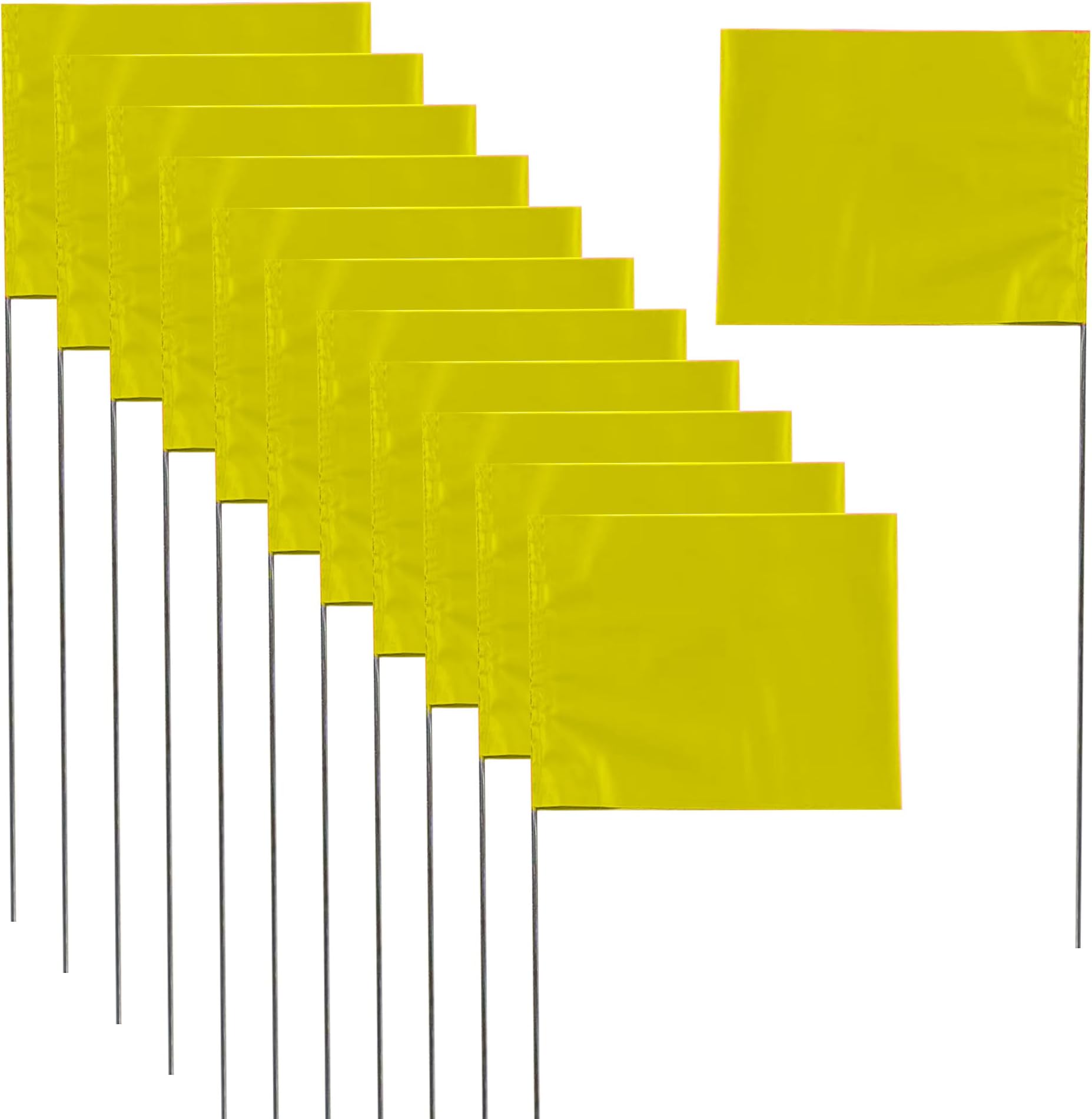 Amazon.com: XIJIXI Marking 30 Pack Flags Yard Flags 12 x 2.5 x 3.5 Inch ...