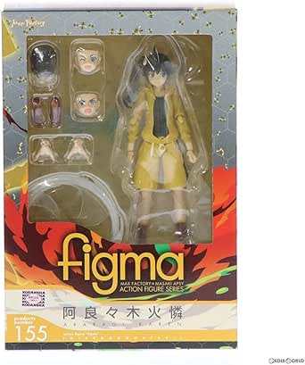 Amazon.co.jp: Figma 155 Karen Araragi Fake Story Complete Action Figure ...