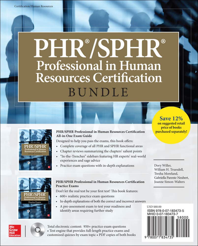 PHR/SPHR Professional in Human Resources Certification Bundle (All-in ...