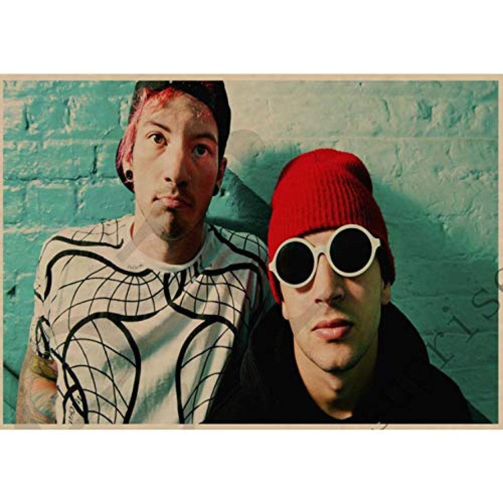 Buy -Pilot Retro Rock Band Kraft Paper 42X30Cm-21 Wall of Boy/Girl ...