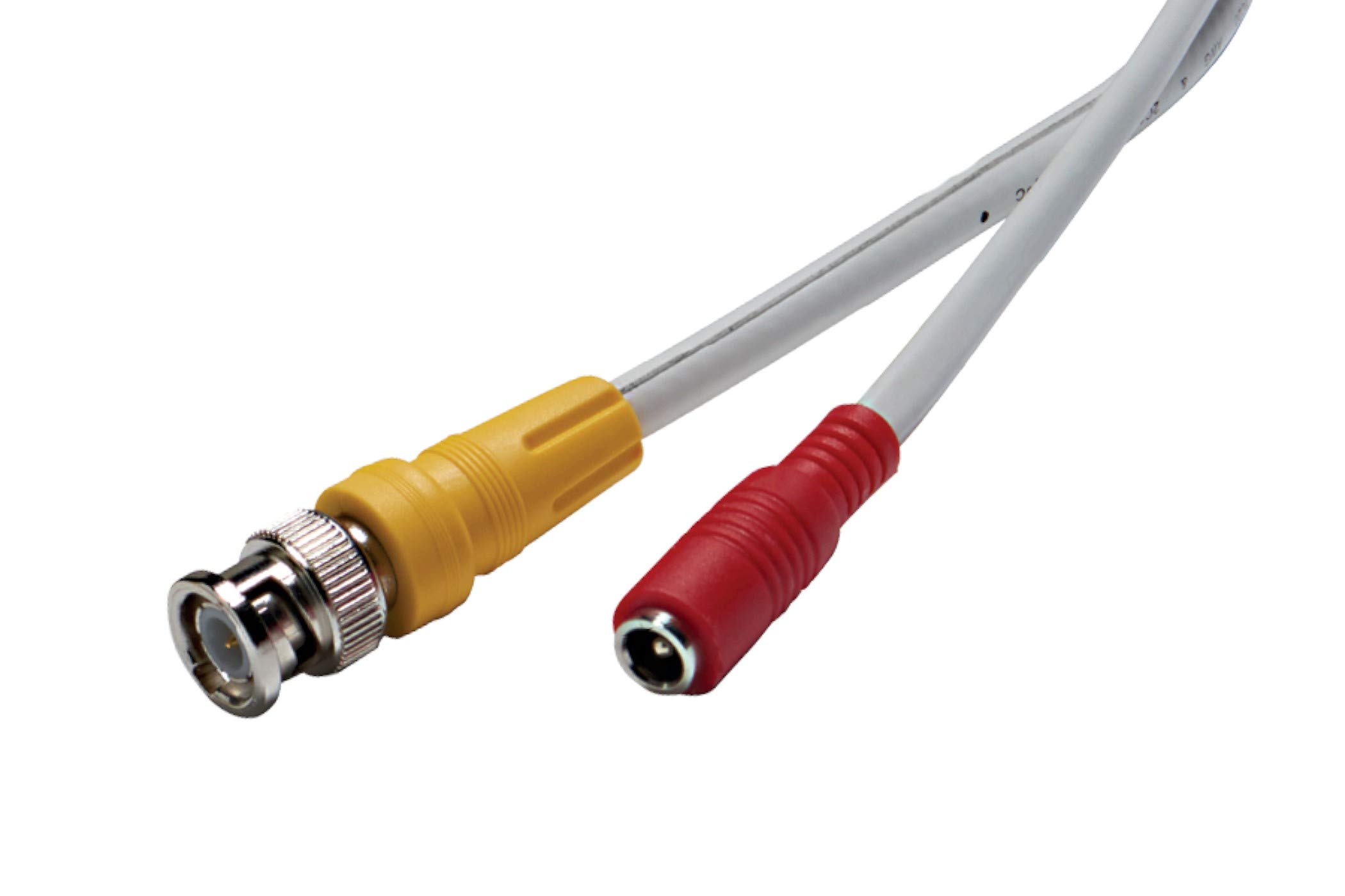 Coaxial BNC Male Security Camera Dual Powers&Video Cables BNC Video ...