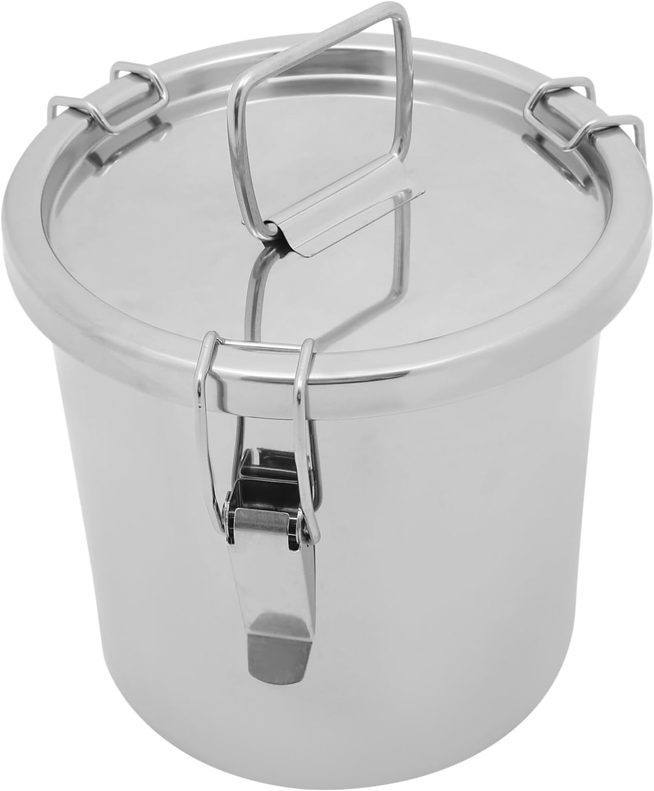 Amazon.com: Kichvoe Stainless Steel Milk Bucket with Lid and Handle: 6L ...