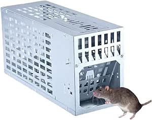 Amazon.com: LMWHY Rat Trap,Large Size Mousetrap Reusable Automatic Rat ...