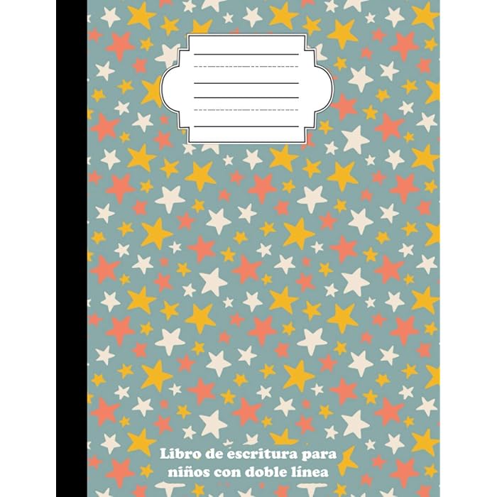Buy Libro de escritura para niños con doble línea: 90 páginas en blanco ...