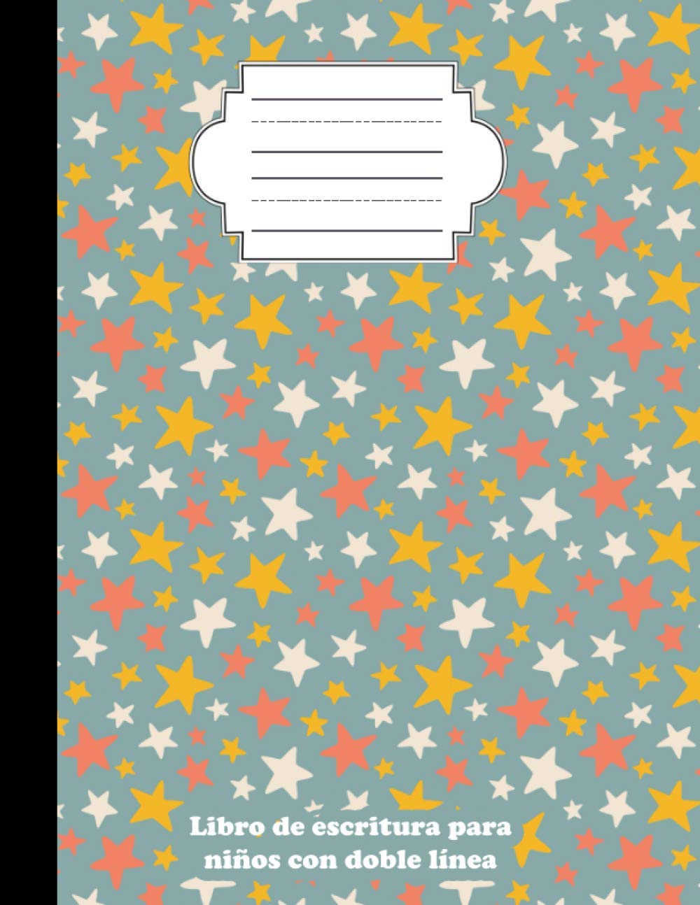 Buy Libro de escritura para niños con doble línea: 90 páginas en blanco ...