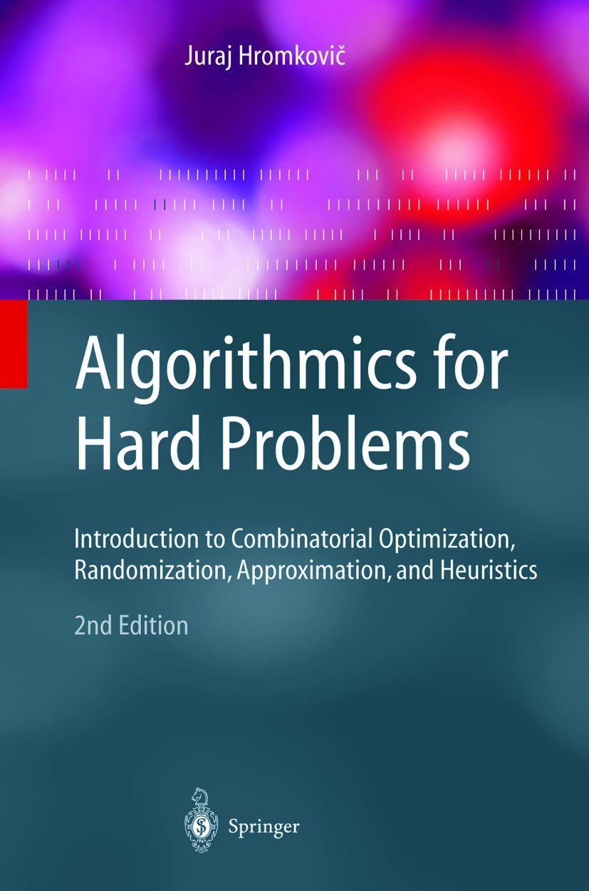 Amazon | Algorithmics for Hard Problems: Introduction to Combinatorial Optimization ...