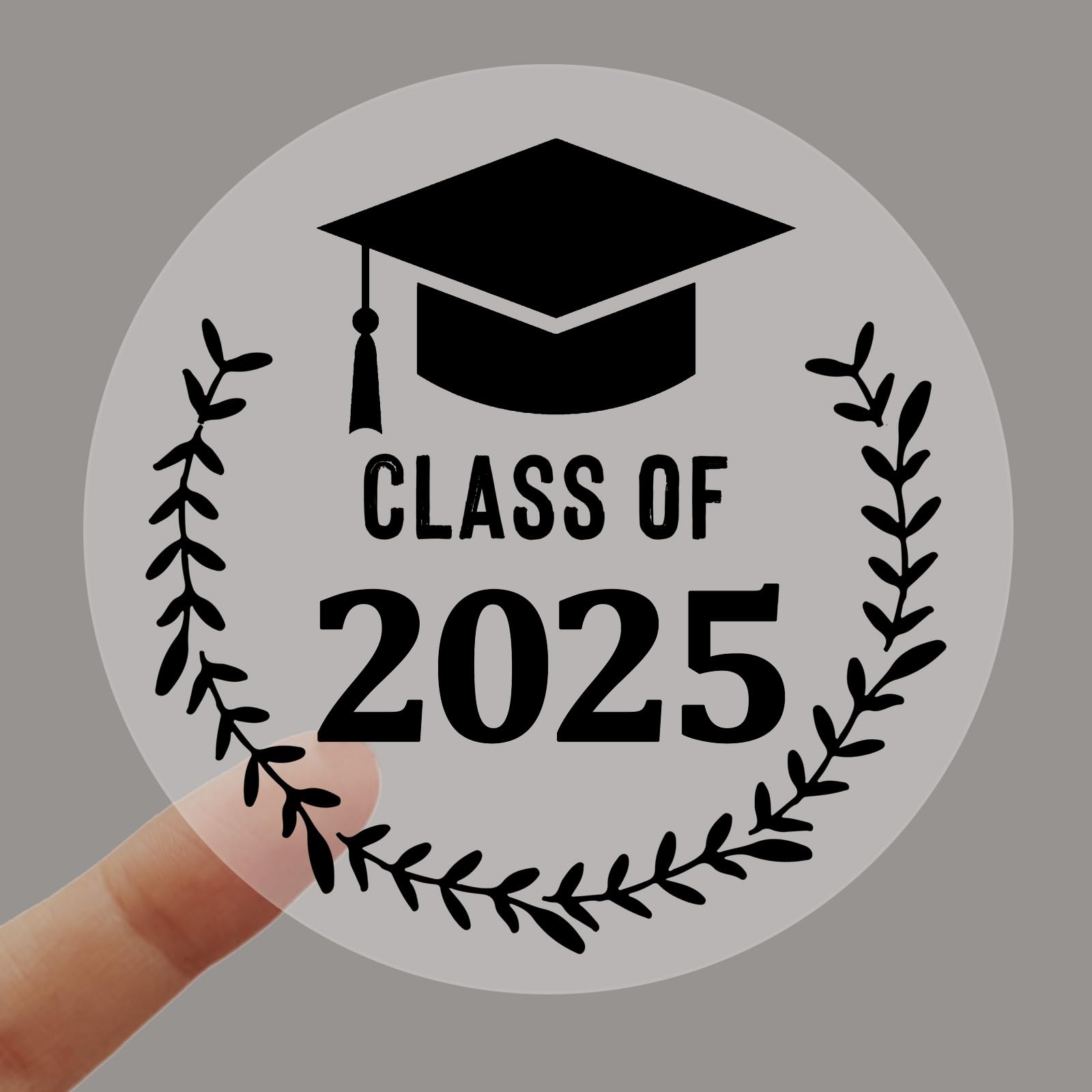 Snapklik.com : 100 X Graduation Stickers, Class Of 2025 ...