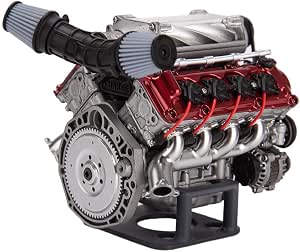 Amazon.com: DiyXenginey V8 Engine Model Kit That Works, MAD 3D Printing ...