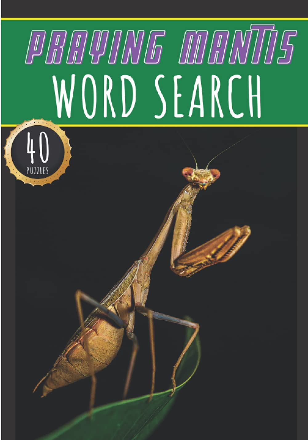 Amazon.com: Praying Mantis Word Search: 40 Fun Puzzles With Words ...