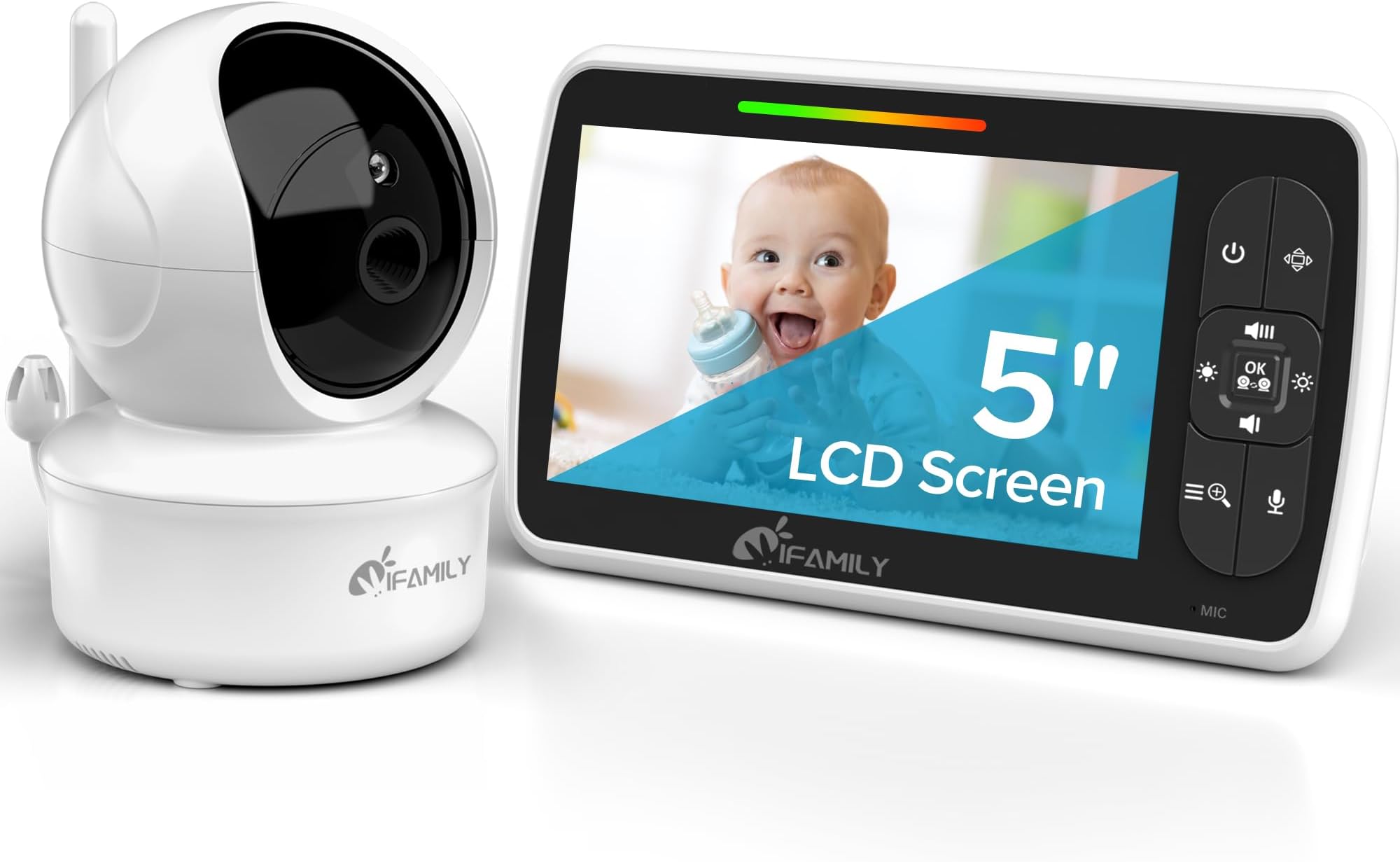 Amazon.com: Dr.Care NeoView Video Baby Monitor -3.5” Screen, 2-Way ...