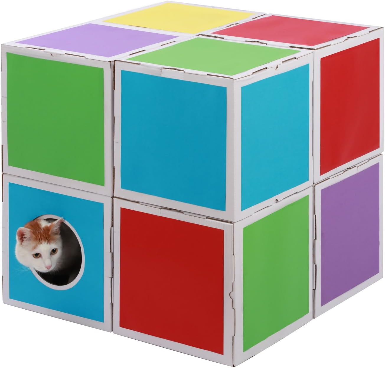 Amazon.com : SHENGOCASE Large 3D Maze Labyrinth Cat Rabbit Bunny Cube ...