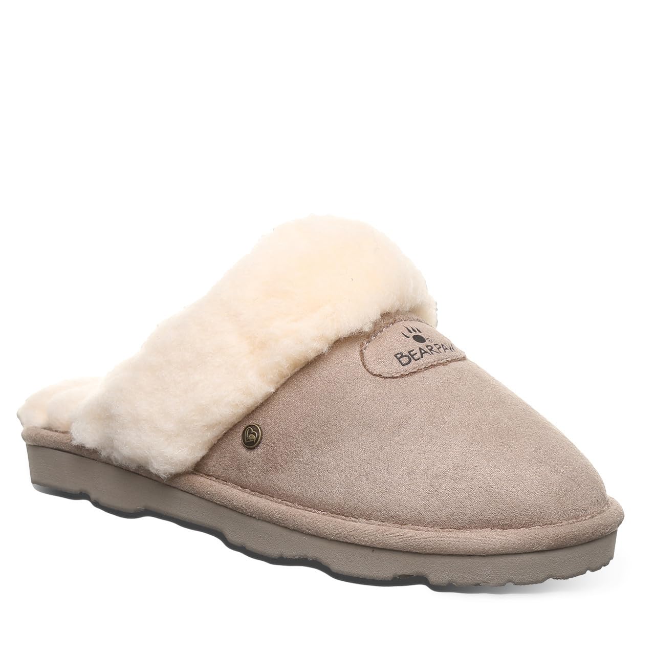 Amazon.com | BEARPAW Women's Effie Vegan Slipper | Women's Slippers ...