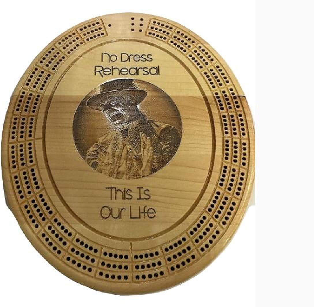 No Dress Code Tragically Hip Cribbage Board | Desertcart INDIA