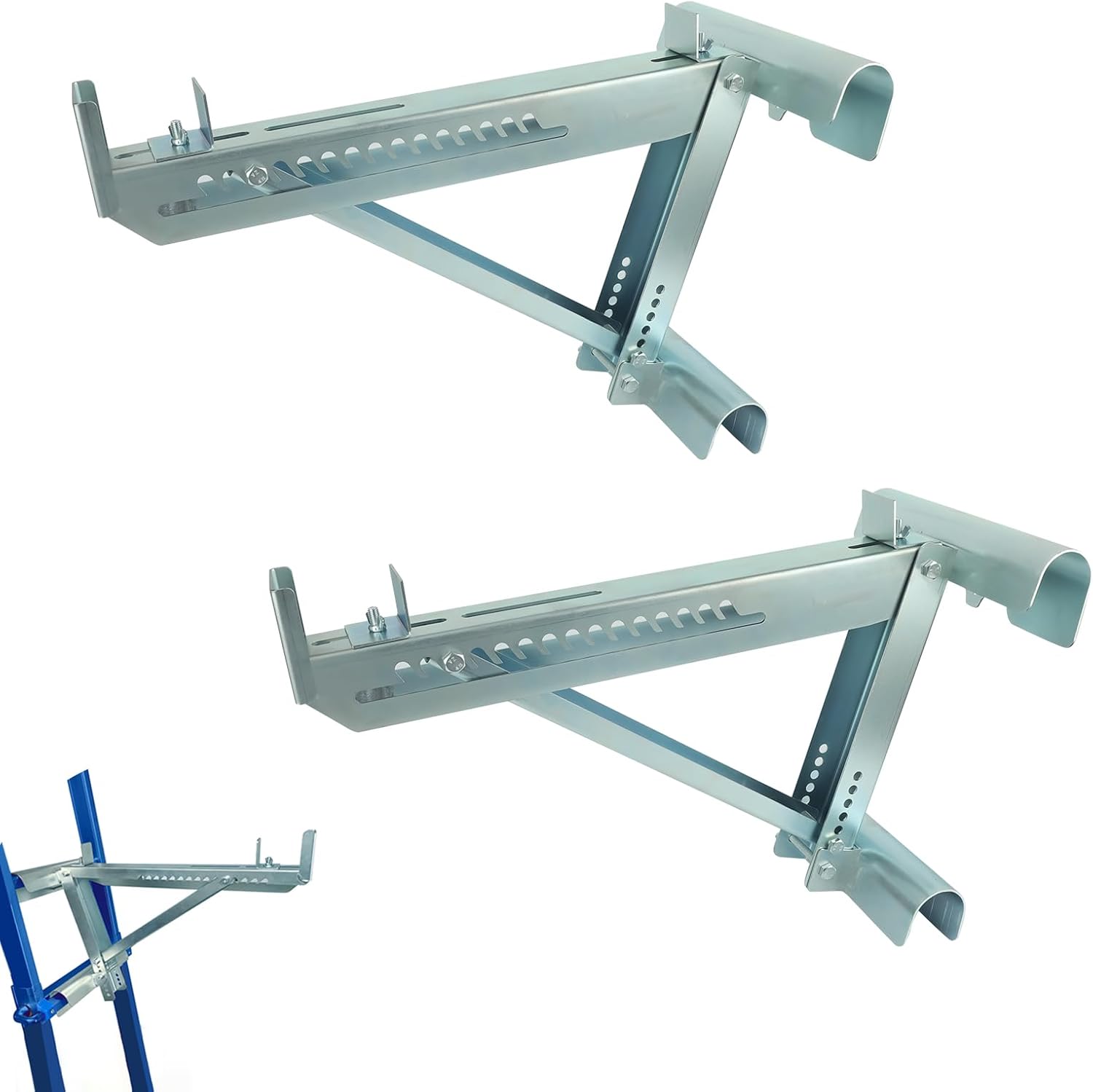 Amazon.com: Yzzwer Ladder Jacks Scaffold Bracket - Two-Rung Short Body ...