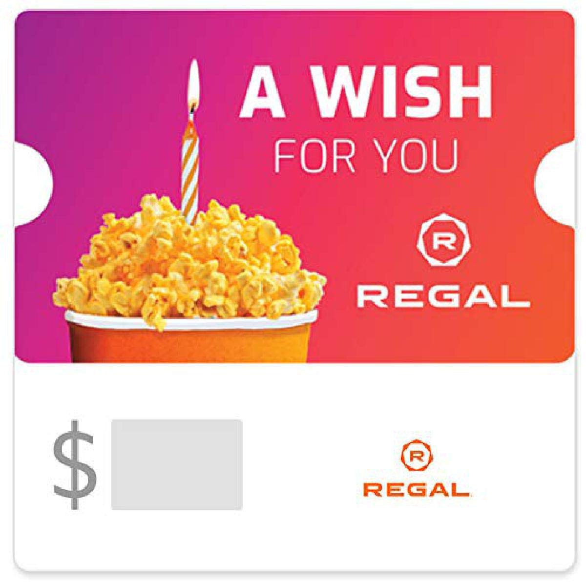 Amazon.com: Regal Cinemas A Wish for You eGift Card : Gift Cards