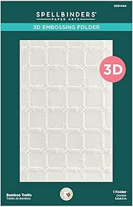 Amazon.com: Spellbinders 3D Embossing Folder by Susan Tierney-Cockburn ...