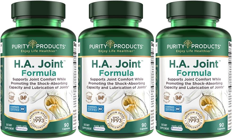 Amazon.com: Purity Products HA Joint Formula Hyaluronic Acid + Key ...