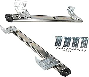 Amazon.com: 2 Pieces Drawer Runners 350mm - Keyboard Slider for Desk ...