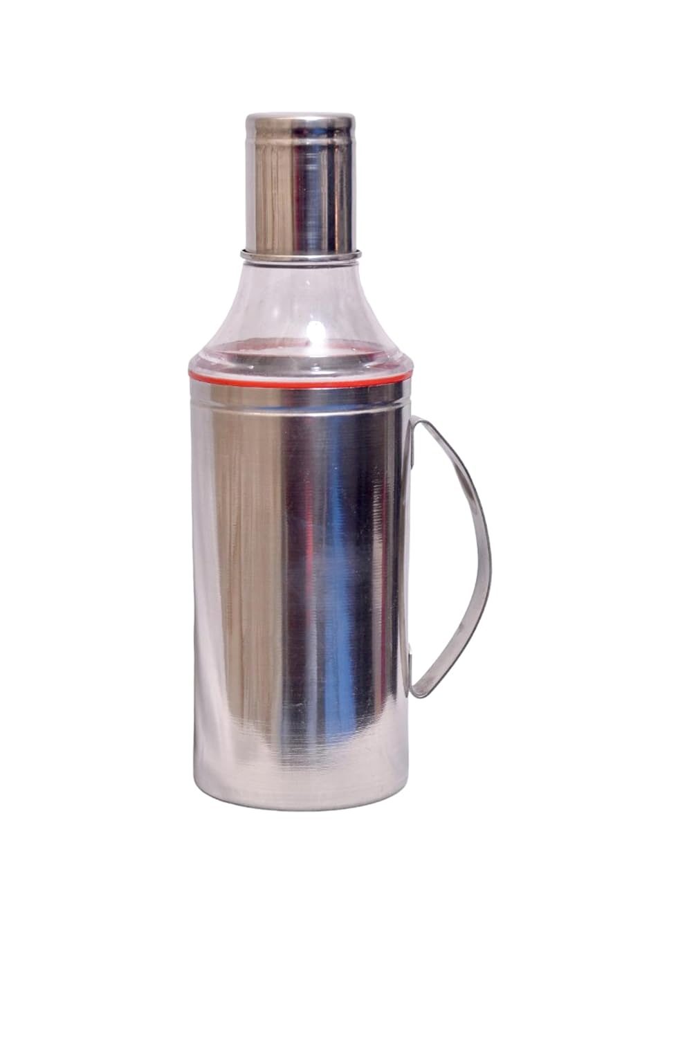 ASHA BARTHAN STORE Stainless Steel Oil Dispenser Pourer Pot Bottle with ...