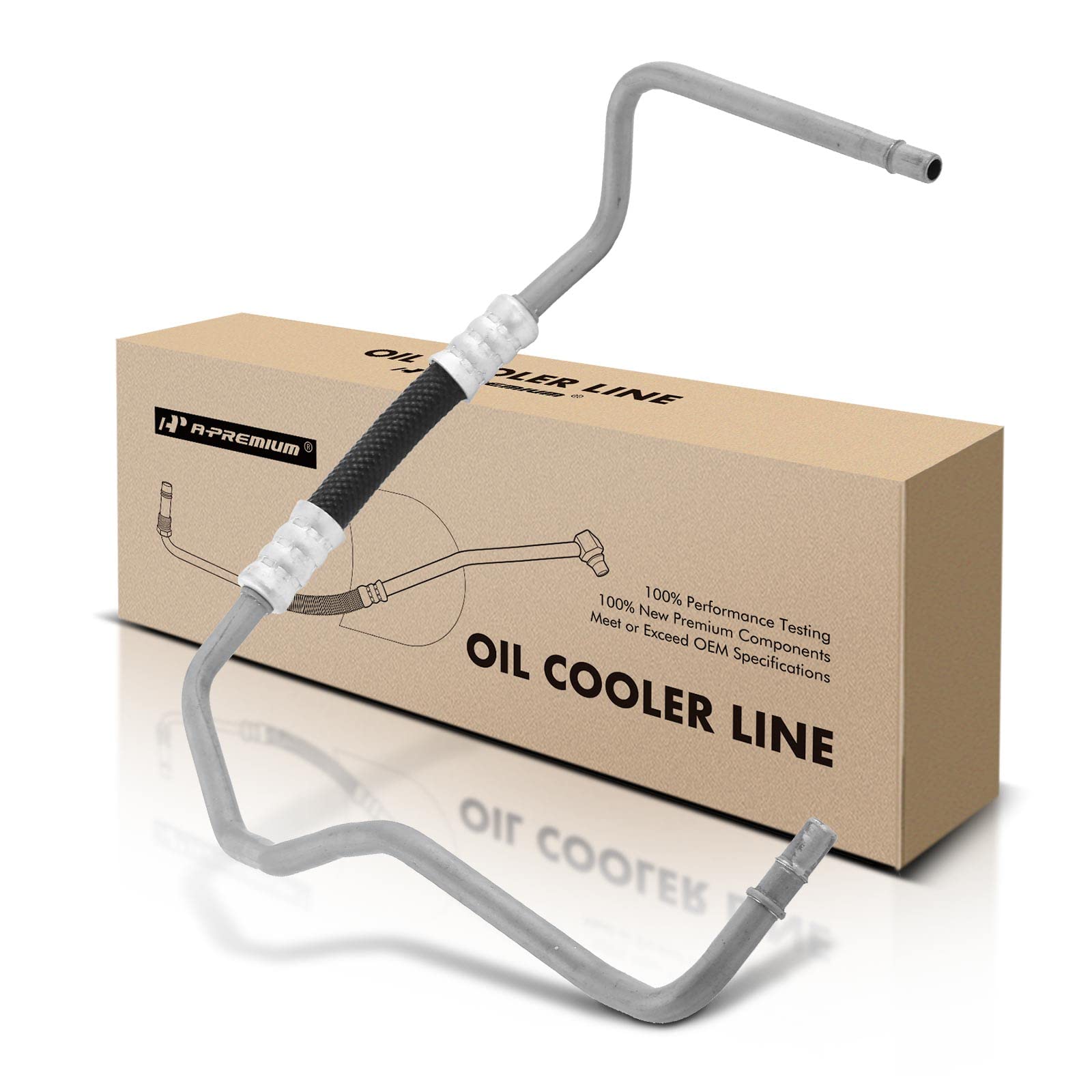 A-Premium Automatic Transmission Oil Cooler Line Hose Assembly ...