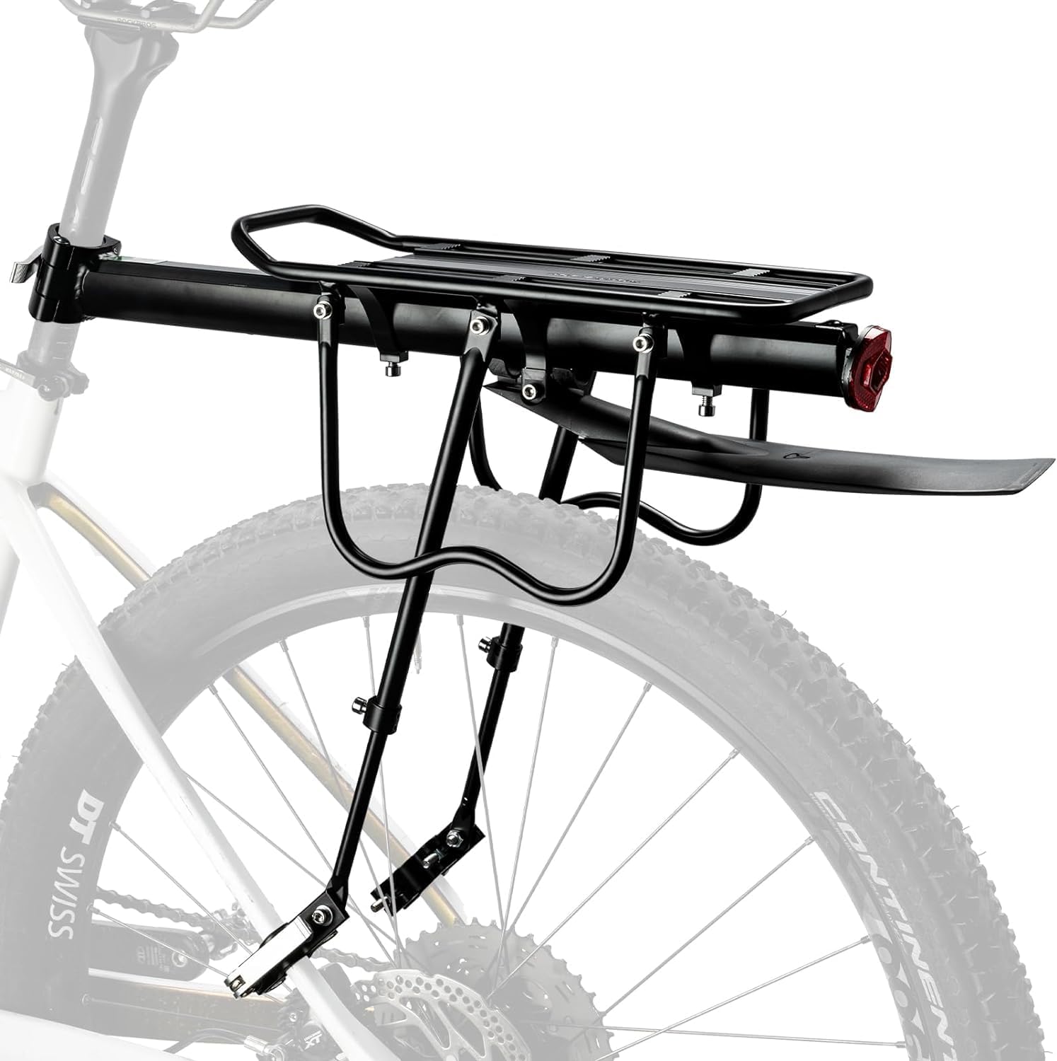 COMINGFIT® 50kg Capacity Aluminum Alloy Bicycle Rear Rack Adjustable ...