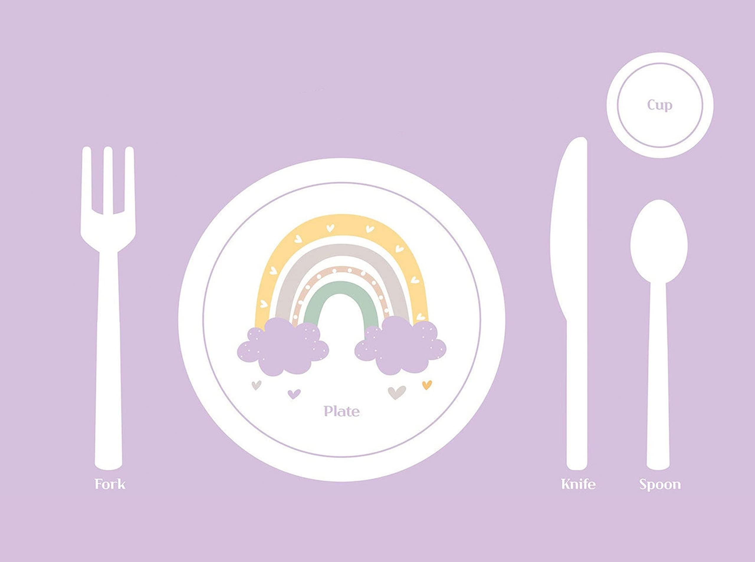 Snapklik.com : Montessori Placemat, Table Place Setting Etiquette ...