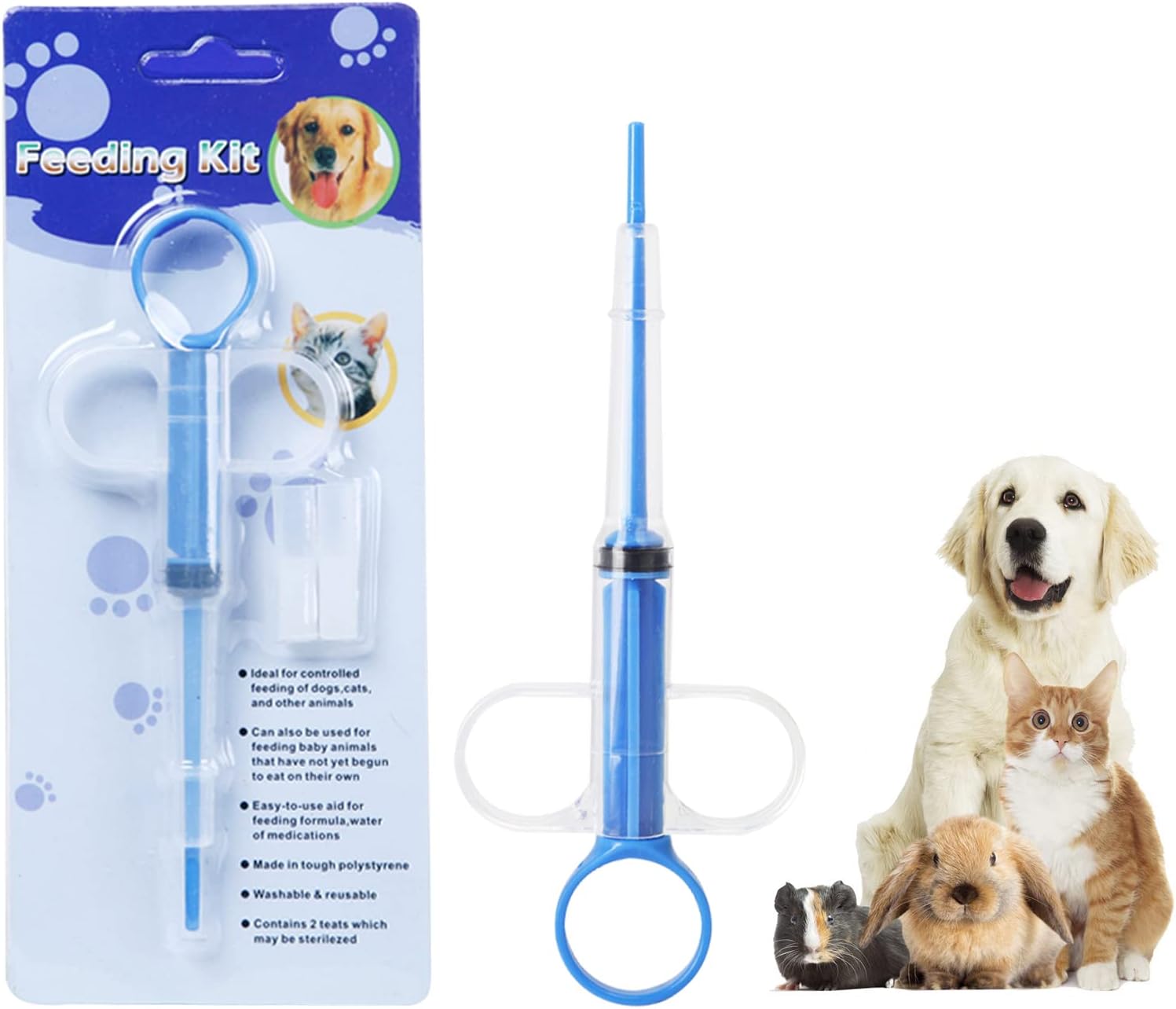 SEMINISMAR Lance Pilule Chat,Pet Pill Dispenser,Seringue pour Animaux ...