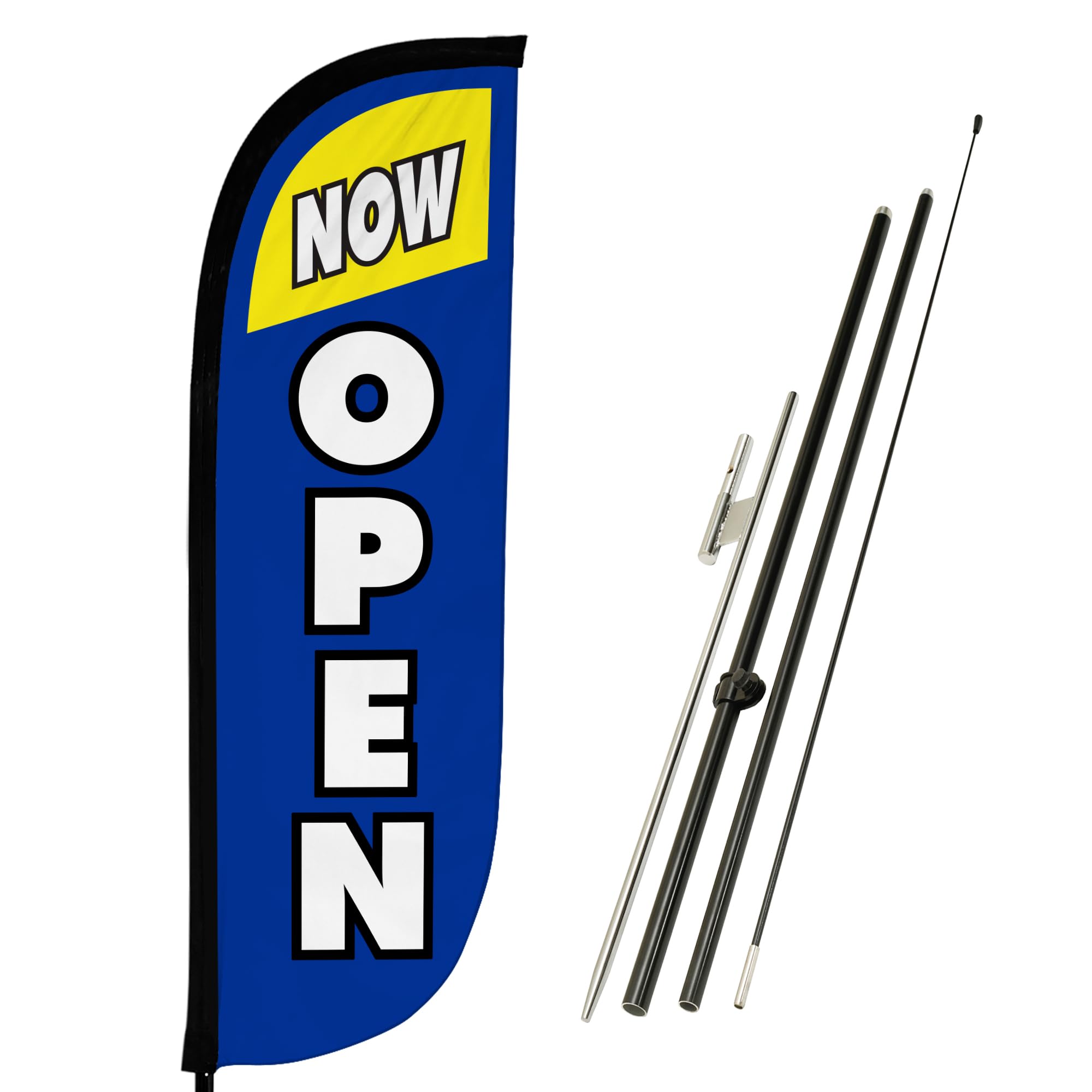 Amazon.com: LookOurWay Feather Flag Pole Kit - 7 Feet Tall Advertising ...