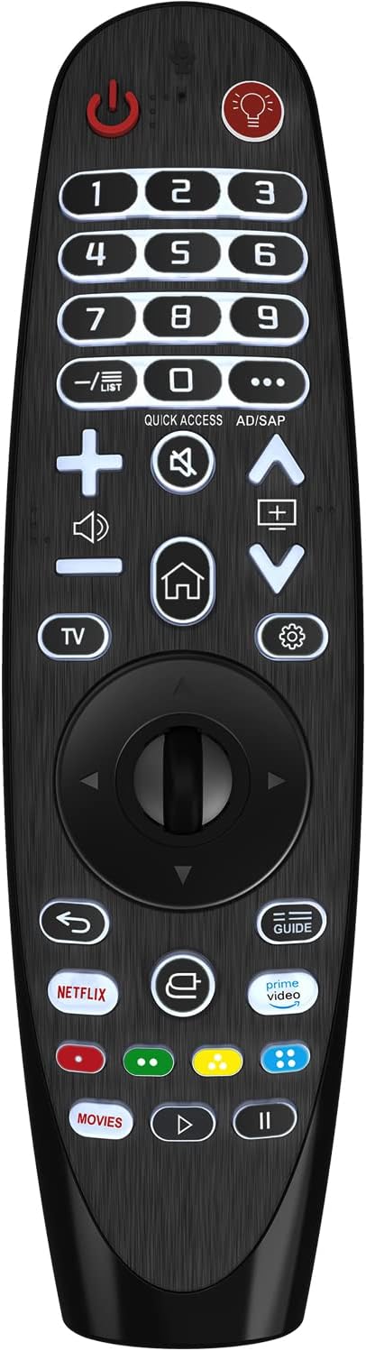 GE Color Select Backlit Universal Remote Control for Samsung, Vizio, LG ...