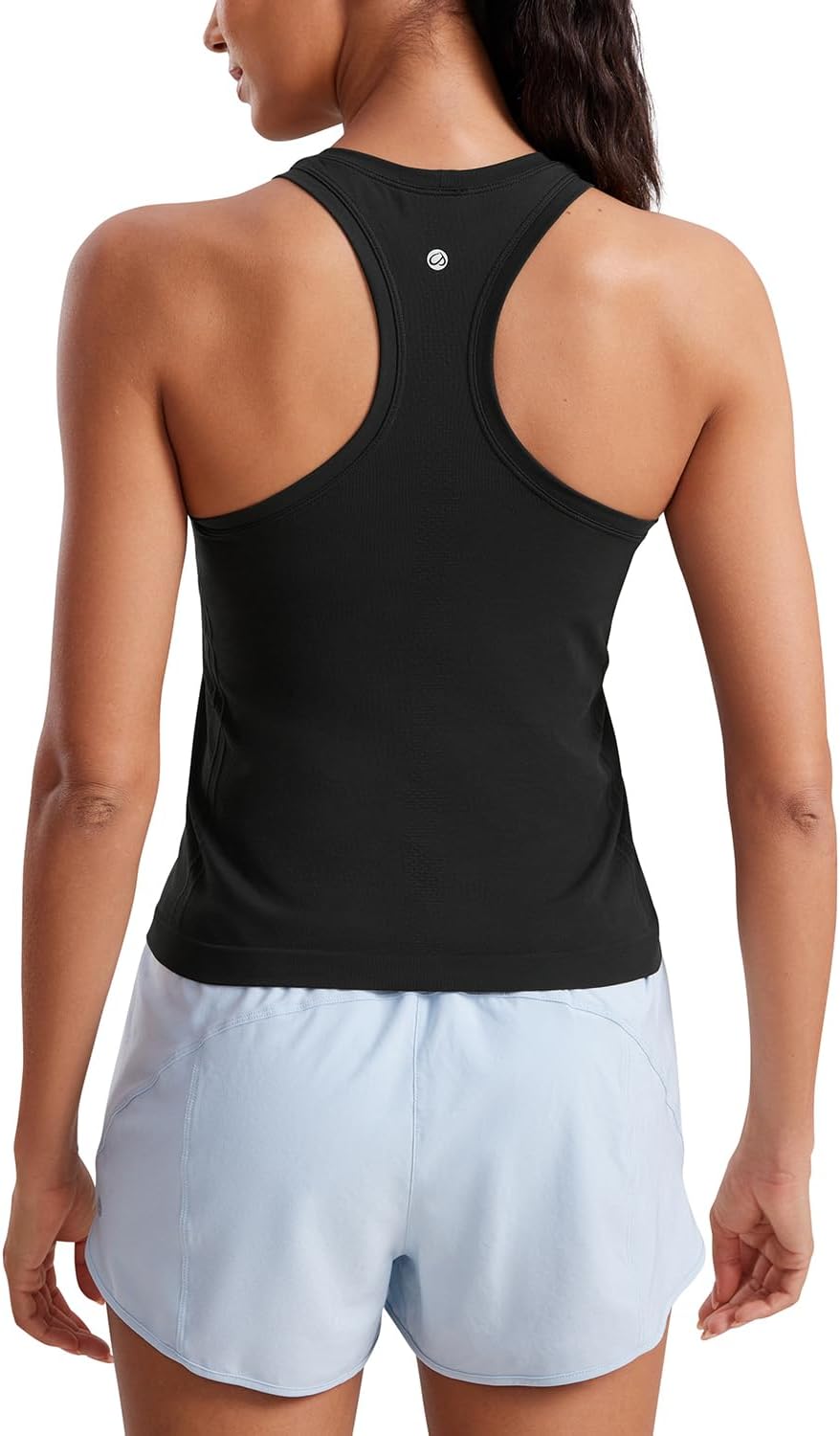Amazon.com: CRZ YOGA Seamless Womens Tank Tops Racerback Breathable ...