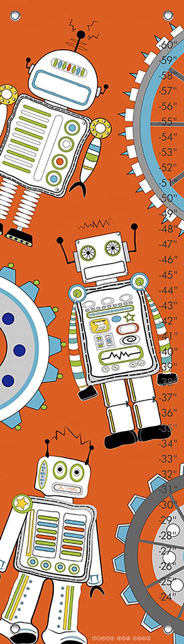 Buy BR &Nameinternal - Robots & Gears 12x42 Growth Charts, by Finny ...